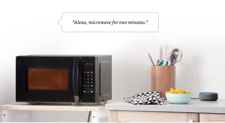 Amazon Introduces Alexa-Compatible AmazonBasics Microwave