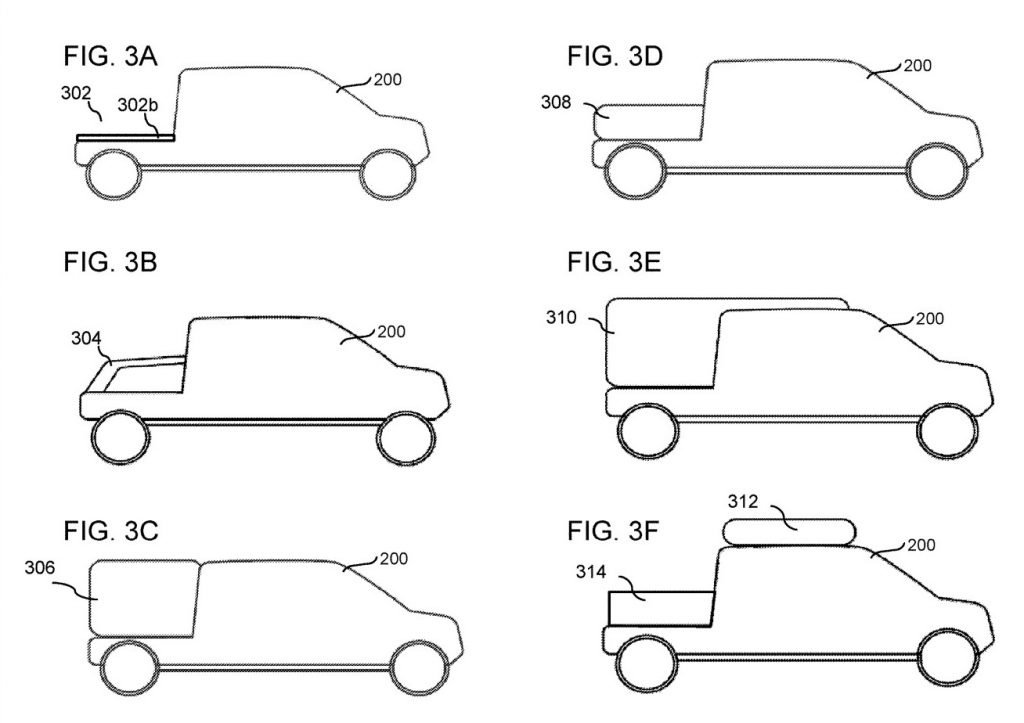Rivian Automotive Patents Systems For Reconfigurable Electric Vehicles