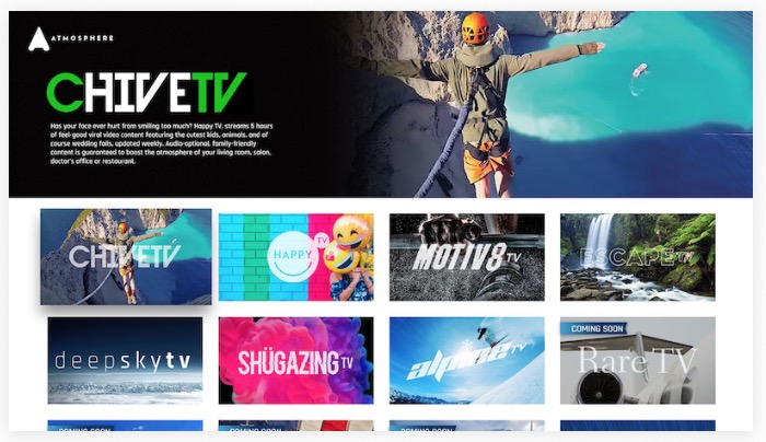 Chive Media Group Ambient TV Platform Spinoff Atmosphere Closes $10 Million