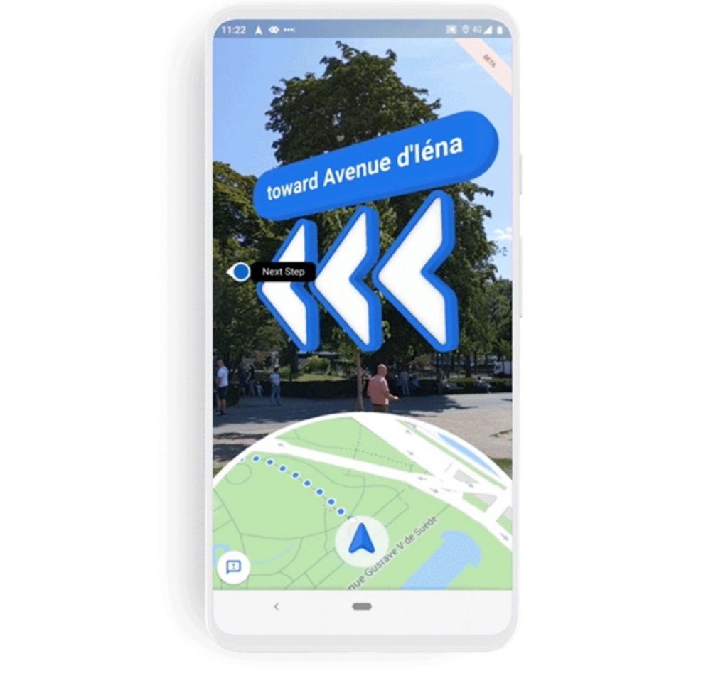 This New Google Maps Feature Shows You The Direction To Walk