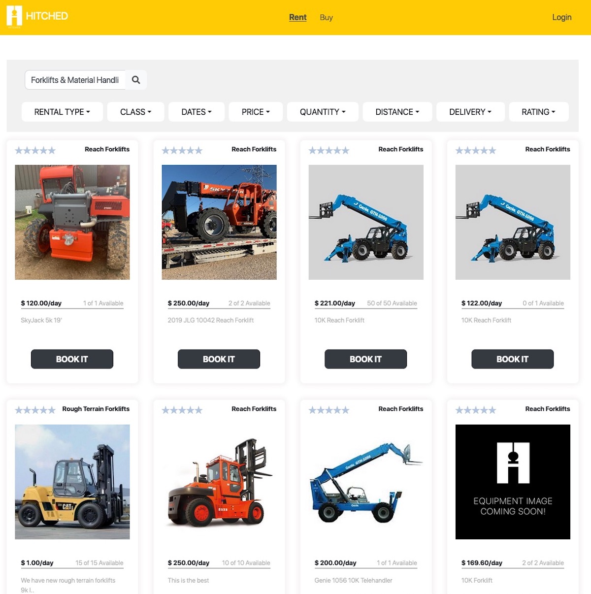 Industrial Rental Equipment Company Hitched Raises $5.5 Million