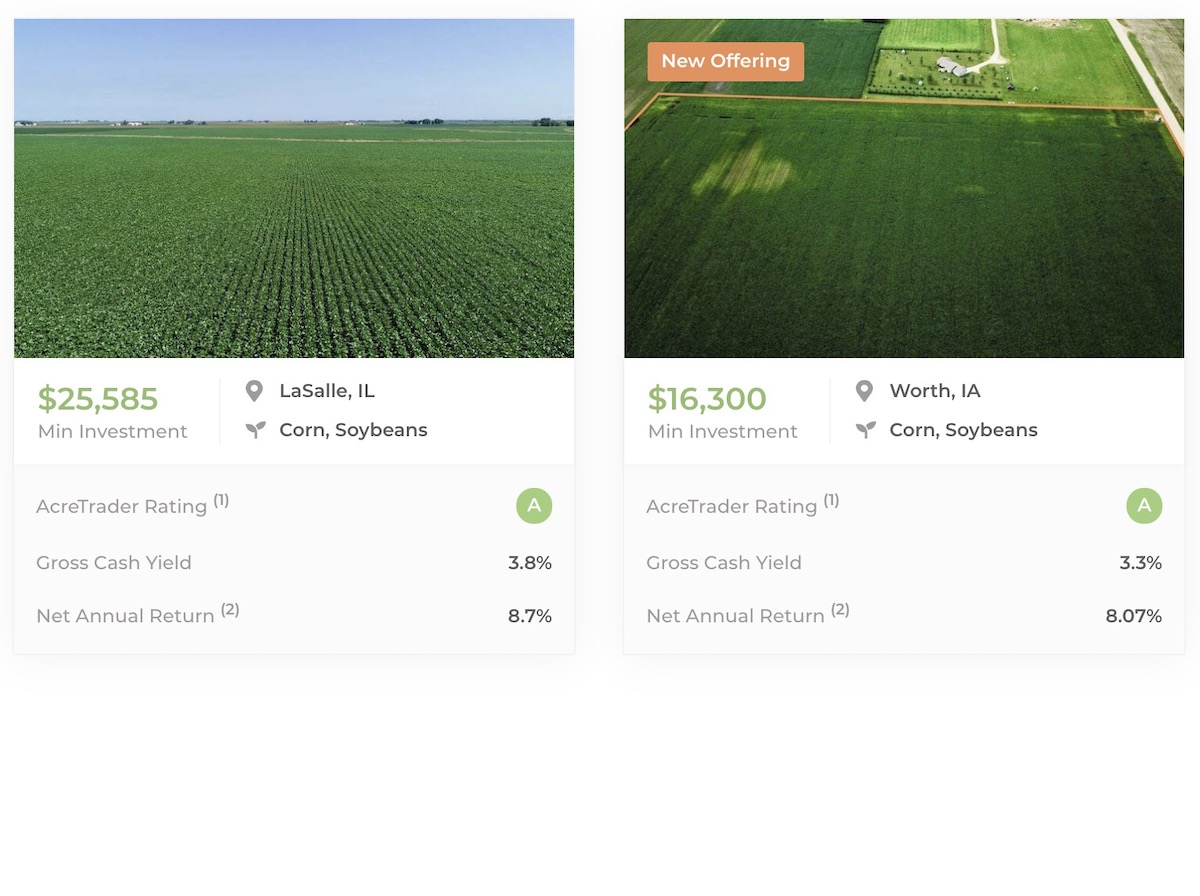 Farmland Investing Platform AcreTrader Raises $5 Million