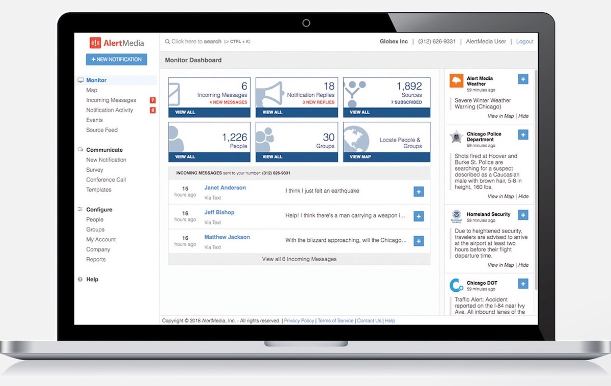 Emergency Communication Software Company AlertMedia Raises $15 Million
