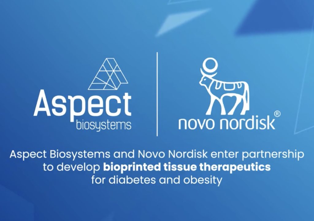 Aspect Biosystems And Novo Nordisk Sign $2.6 Billion Bioprinted Tissue Deal