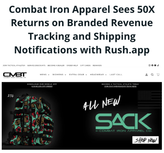 Rush.app: Helping E-Commerce Brands Increase Revenues Through Shipping ...