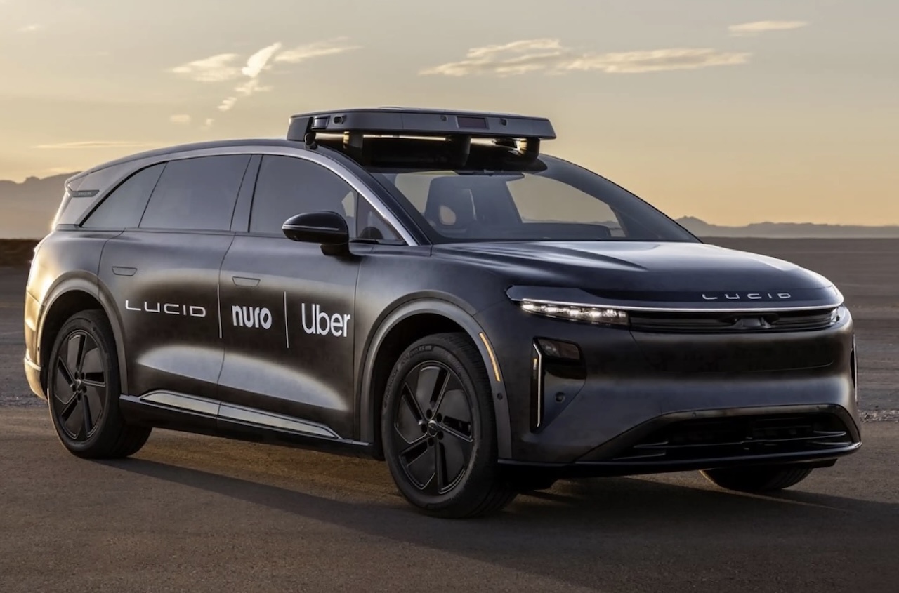 Lucid, Nuro, And Uber Partnering To Launch Robotaxis